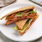 Crispy Chicken Club Sandwich | Golalita Rewards