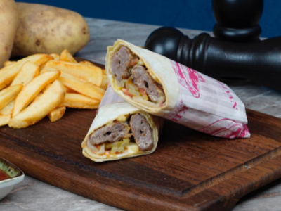 Lamb Lule Kebap Wrap | Golalita Rewards